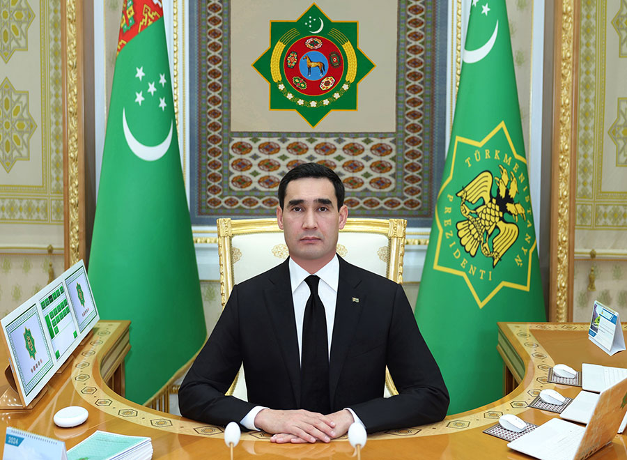 The President of Turkmenistan congratulated the leadership of the ...