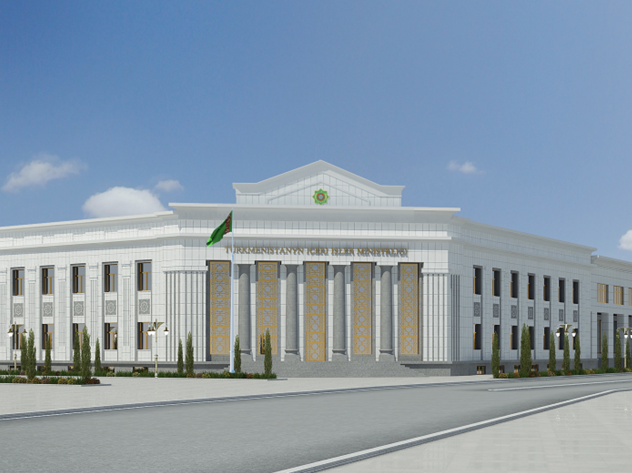 Minister of Internal Affairs of Turkmenistan Hydyrov was awarded the ...