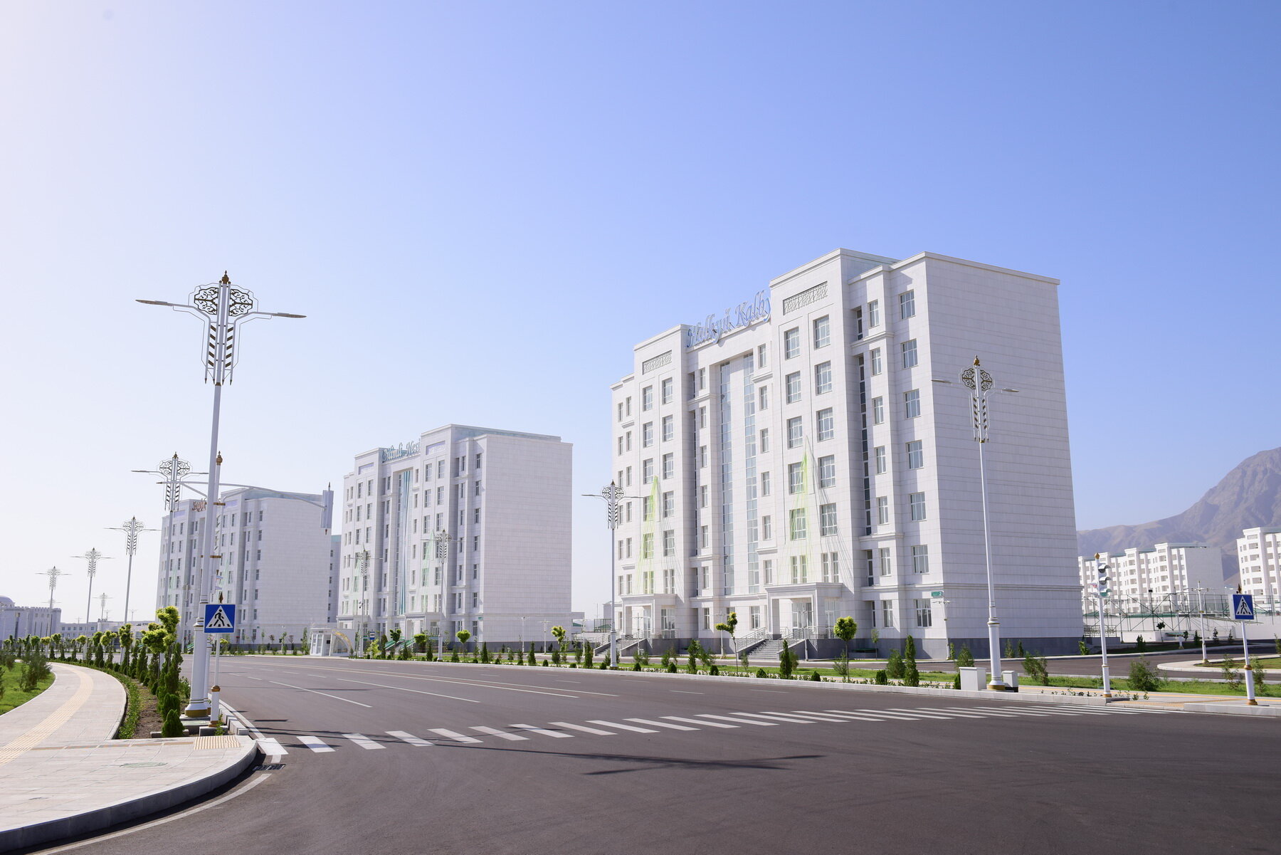 Developers of Arkadag city medical cluster facilities have been ...