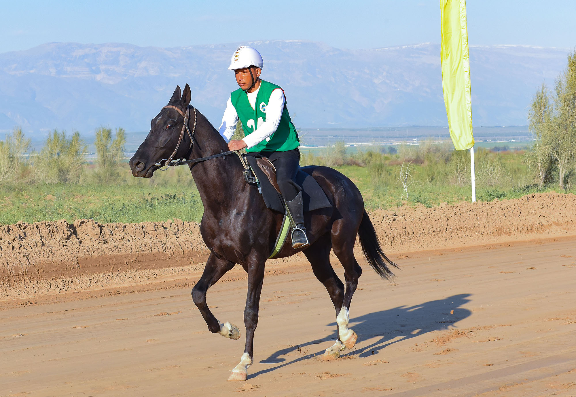 Photoreport: An equestrian race was held in Turkmenistan in honor of ...