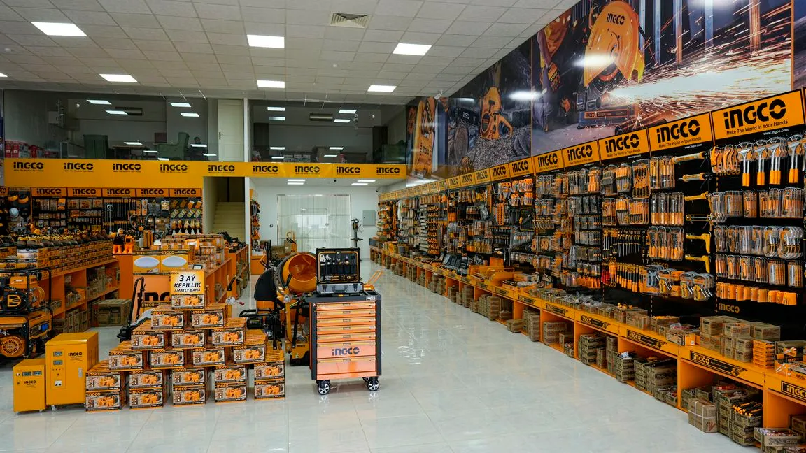 INGCO store in Ashgabat offers a wide choice of instruments for masters ...