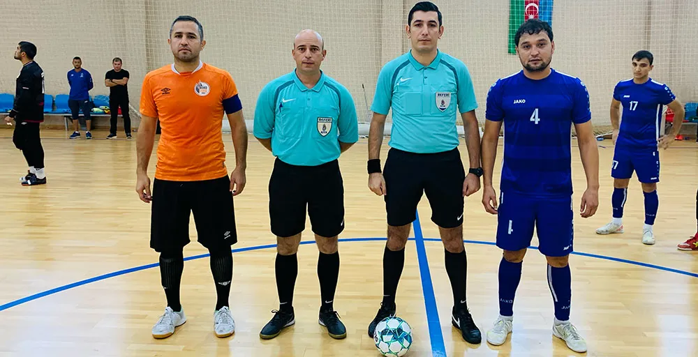 The Turkmenistan national futsal team beat the Azerbaijani team “Baku ...
